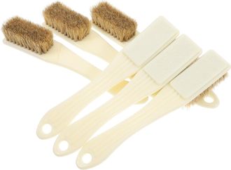 Hemoton 6 St&uuml;ck Kleiner Fugenreinigungsb&uuml;rsten mit Schweineborsten Kompakte B&uuml;rsten f&uuml;r Pr&auml;zise Reinigung von Haushalt Bad und K&uuml;che