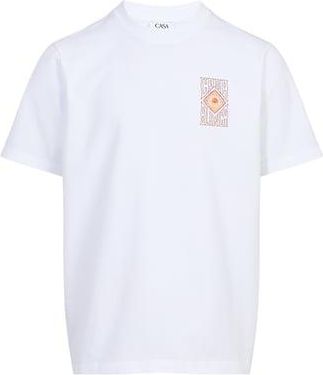 Casablanca T-shirt droit Hermons Mirage en coton