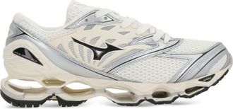 Mizuno Trainers Pristine Black Silver Wave Prophecy Ls Sport