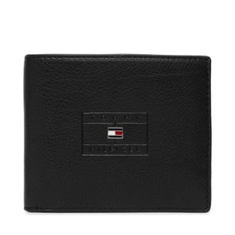 Tommy Hilfiger Geldb&ouml;rse Tommy Hilfiger Th Casual Flag Cc And Coin AM0AM14255 Schwarz