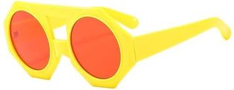 Generic Lunettes De Soleil For Hommes, For Les Déplacements En Plein Air, Vacances, La Plage, Le Sport, For Femmes(Yellow)