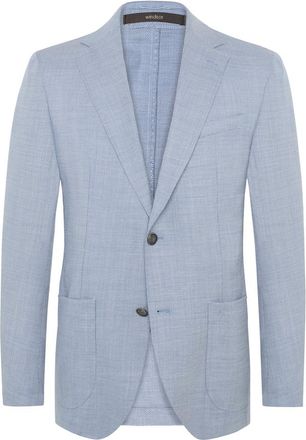 Windsor Strukturiertes Einreiher-Sakko aus einem Wollmix in