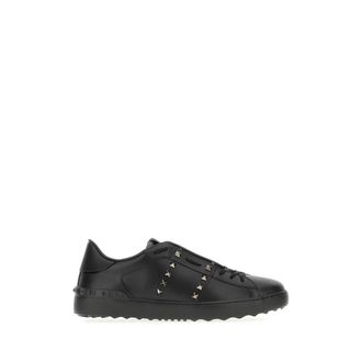 Valentino Garavani Rockstud Untitled Lace-Up Sneakers - - Shoes - Herren - Schwarzk - 40 EU