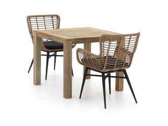 Intenso Furniture + 15 % Kassenrabatt | Intenso Asti/ROUGH-S 90 cm Gartenm&ouml;bel-Set 3-teilig