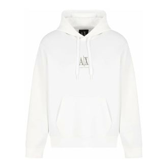 A|X Armani Exchange Hoodie - - Sweatshirts & Hoodies - Herren - Wei&szlig; - L