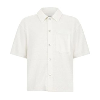 Wooyoungmi Kurzarm-Baumhemd - - Shirts - Herren - Wei&szlig; - L
