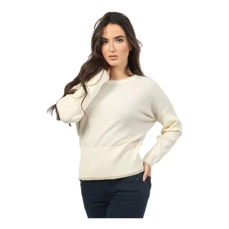 Yes-Zee YES Zee, Damen, Strickwaren, Wei&szlig;, XLGr&ouml;&szlig;e