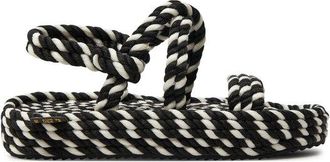 Bohonomad Sandalen Bahamas Platform BAH.0120.PRS Schwarz