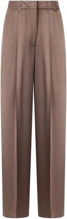 PESERICO Femme, Pantalons, Brun, Taille: 40 FR Pantalons &agrave; pinces
