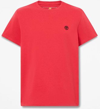 Timberland Dunstan River Kurzarm-T-Shirt f&uuml;r Herren in Rot, Herren, Rot, Gr&ouml;&szlig;e