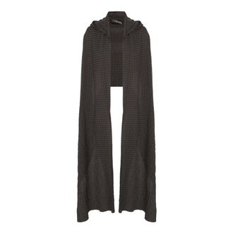 Cortana Nuna- dunkler Jacquard-Karoschal - - Accessories - Damen - Braun - ONE SIZE