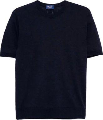 Drumohr Homme, Tops, Bleu, Taille: XL T-Chemises
