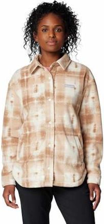 Columbia Benton Springs Veste Chemise II pour Femme, Omblur Marron Camel, Taille S