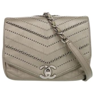Chanel Pre-owned Vintage Schultertasche - - Pre-owned - Damen - Grau - ONE SIZE
