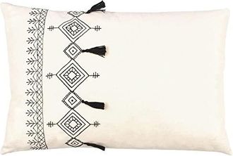 furn. Möbel. Pritta bestickte Kissenbedeckung von Baumwollkissen