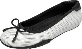 Aerosoles Onyx pour femme, Similicuir Perf Blanc/Noir, 39.5 EU