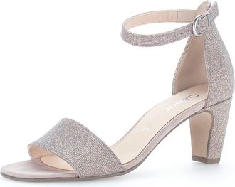 Gabor Damen Riemchensandalen, Frauen Sandalen,Freizeitschuhe,offene Schuhe,Strandschuhe,Sandaletten,Sommersandalen,rosato/Rouge,40.5 EU / 7 UK