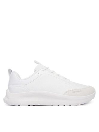 Calvin Klein Sneakers Light Eva Runn Laceup Aop HM0HM02343 Wei&szlig;