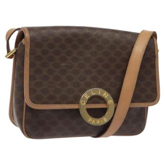 Celine Pre-owned Cuir sacs-celine - Femme - Pre-owned - Brun - Taille: ONE Size