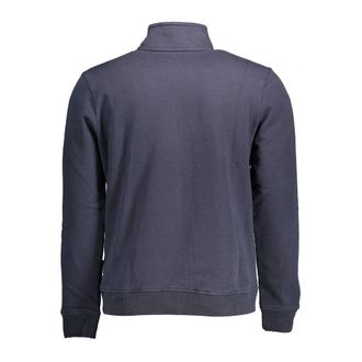 Napapijri Logo-Embroidered Cotton Sweatshirt - Navy