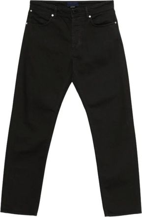 Stone Island Homme, Jeans, Noir, Taille: W30 Jean Droit en Denim Bull