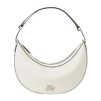 Karl Lagerfeld Femme, Sacs, Blanc, Taille: ONE Size Sac bandouli&egrave;re Villa La Vigie