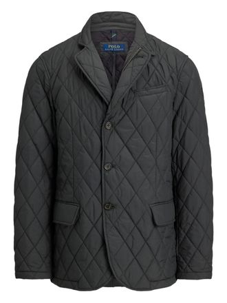 Polo Ralph Lauren veste matelassée à losanges - Gris