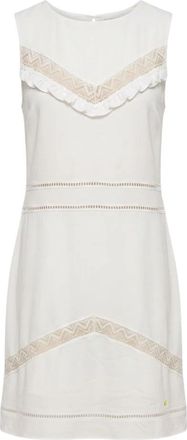 Trussardi Kurzes Spitzenkleid - - Dresses - Damen - Wei&szlig; - S