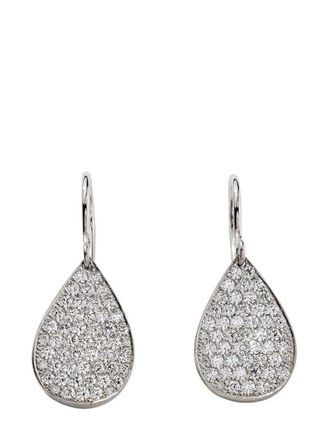 Irene Neuwirth 18kt Wei&szlig;goldohrringe mit Diamanten - Silber