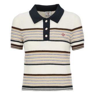 Casablanca Polo Trois Boutons - Femme - Tops - Multicolore - Taille: 36 FR