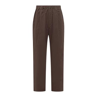 Laneus Homme, Pantalons, Brun, Taille: L Pantalon Brod&eacute;