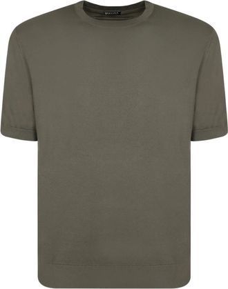 Ermenegildo Zegna Homme, Pulls, Vert, Taille: 2XL T-Shirt Premium en Coton