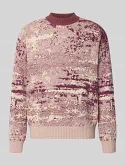 Boss Orange by Hugo Boss Pullover mit geripptem Rundhals Modell Kastet