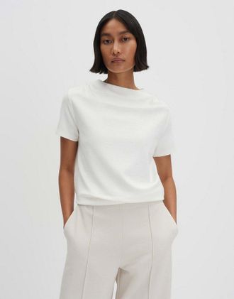 someday Kurzarmshirt KIANI Regular aus nachhaltiger Viskose