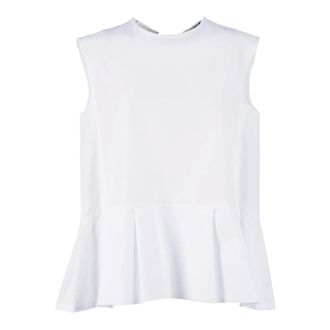 Max Mara Femme, Tops, Blanc, Taille: 40 FR Brava Top
