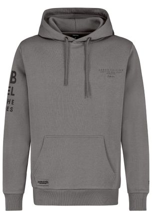 Sublevel Herren Zip Kapuzenpullover Tim December Grey H10608BC21525A2NO-XXL