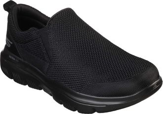 Skechers Mens Go Walk Evolution Ultra-impec Slip On Trainers, Black (Black Textile Bbk), 9 UK (43.5 EU)