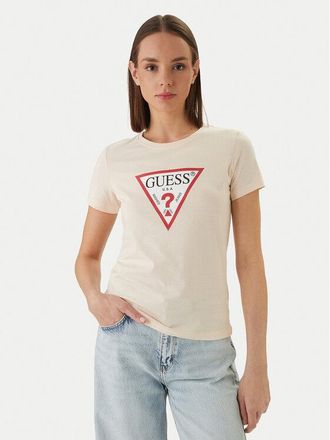 Guess T-Shirt W1YI1B I3Z14 Orange Regular Fit