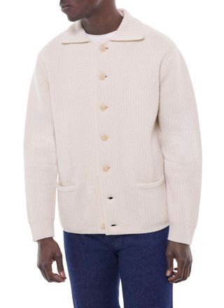 Fursac Cardigan en laine certifi&eacute;e - Taille XXL - Homme
