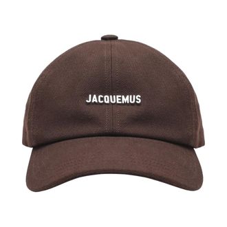 Jacquemus Homme, Accessoires, Brun, Taille: 60 CM La Casquette Gadjo
