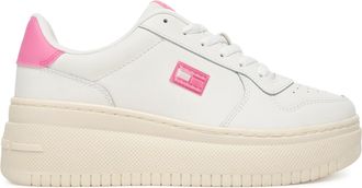 Tommy Jeans Sneakers Tommy Jeans Tjw Basket Flatform EN0EN02981 Wei&szlig;