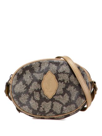 Saint Laurent sac à bandoulière en toile 20e siècle - Gris