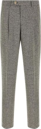 Brunello Cucinelli Homme, Pantalons, Gris, Taille: XL Pantalon Sharkskin