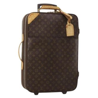 Louis Vuitton Pre-owned Monogram Canvas Weekend Suitcase - - Pre-owned - Damen - Braun - ONE SIZE