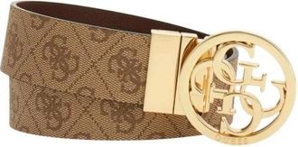 Guess Femme, Accessoires, Beige, Taille: S Ceinture en polyester avec boucle d&eacute;corative