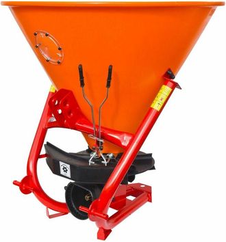 Dema Dema - Traktor D&uuml;ngerstreuer Saatgutstreuer 300L Kat. 1+2 Zapfwellenantrieb Salzstreuer