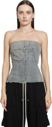 Rick Owens Tower Splintered Bustier Top