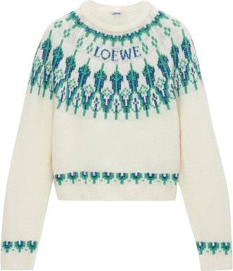 Loewe Damen Pullover aus Wollmischung