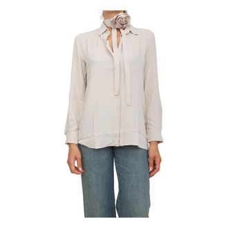 Marella Camicia - - Blouses & Shirts - Damen - Beige - L