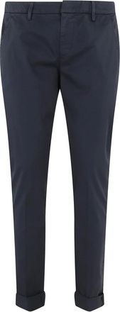Dondup Homme, Pantalons, Bleu, Taille: W33 Pantalon Chino Slim Gaubert